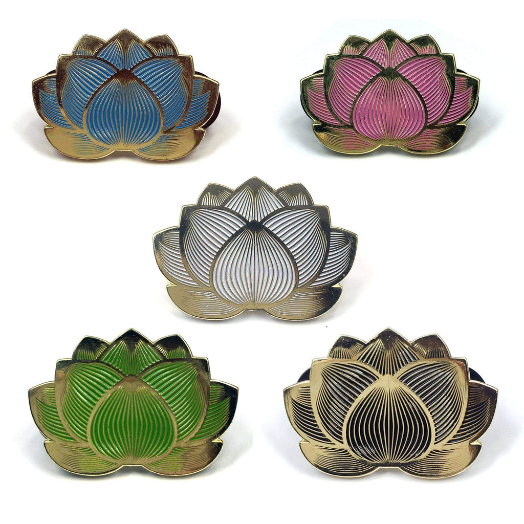 Lotus Flower 5 Pin Set | Kolorspun