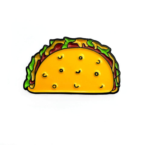 Taco Emoji Enamel Pin | Kolorspun